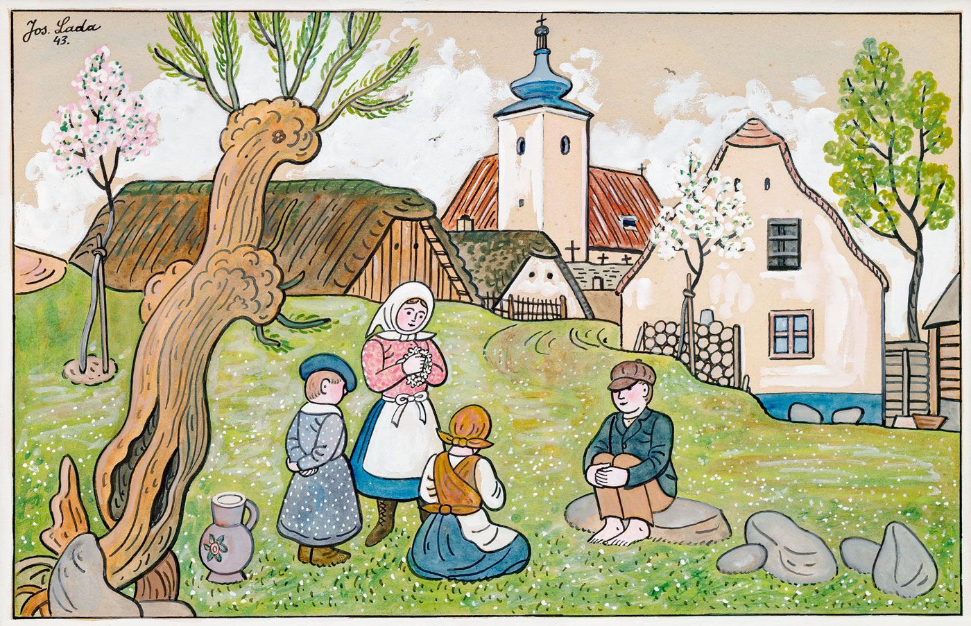 Jaro - Josef Lada (1887–1957) - Galerie KODL