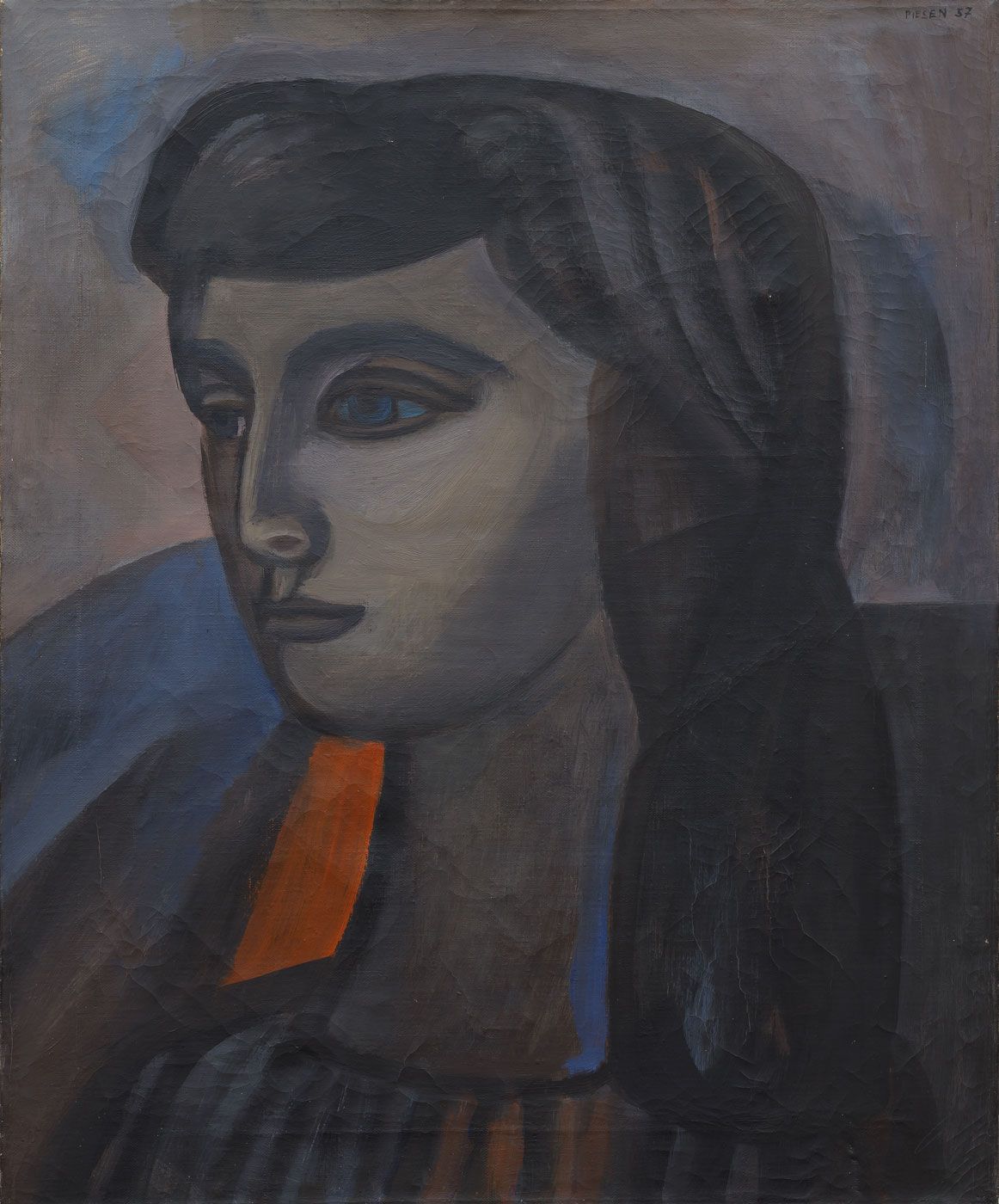 Židovská dívka - Robert Piesen (1921–1977) - Galerie KODL