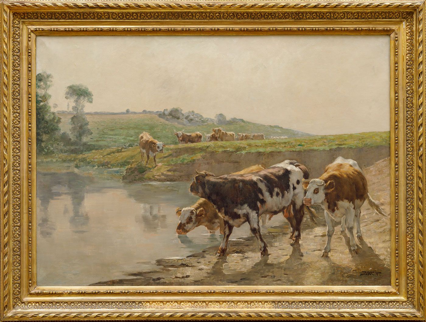 Z pastvy - Václav Brožík (1851–1901) - Galerie KODL