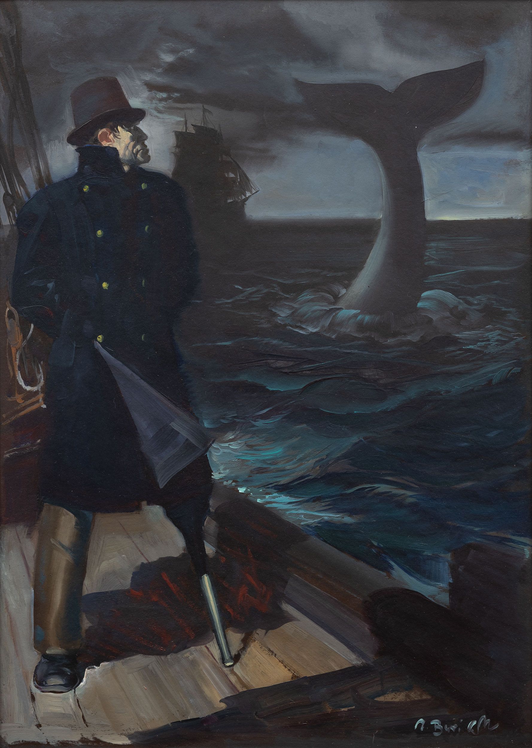 Bílá velryba - Zdeněk Burian (1905–1981) - Galerie KODL