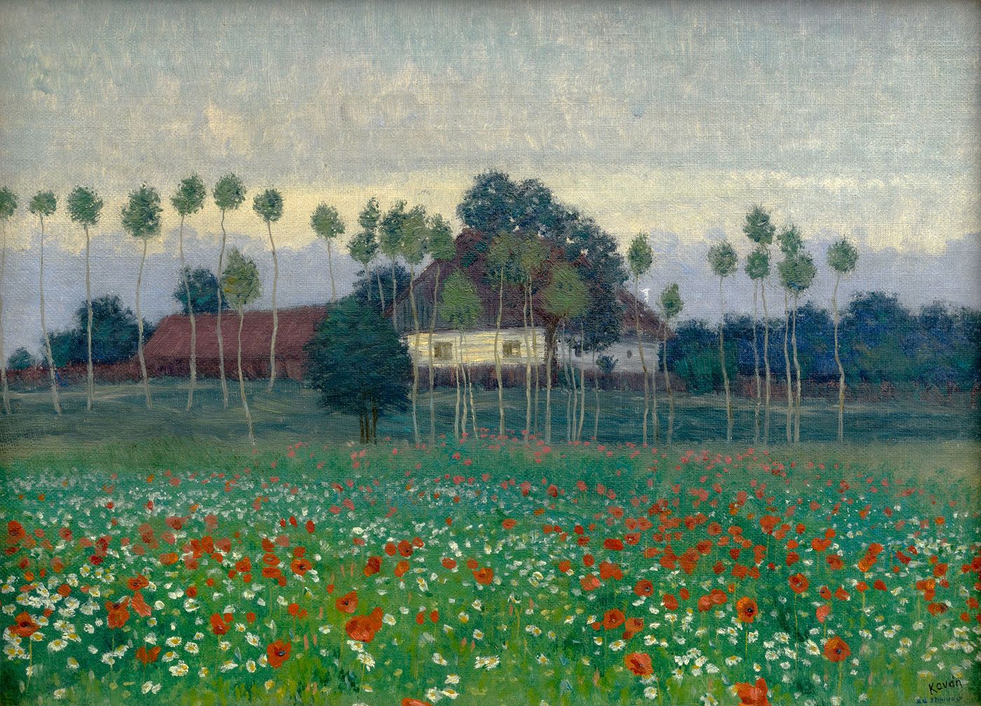 Makové pole - František Kaván (1866–1941) - Galerie KODL